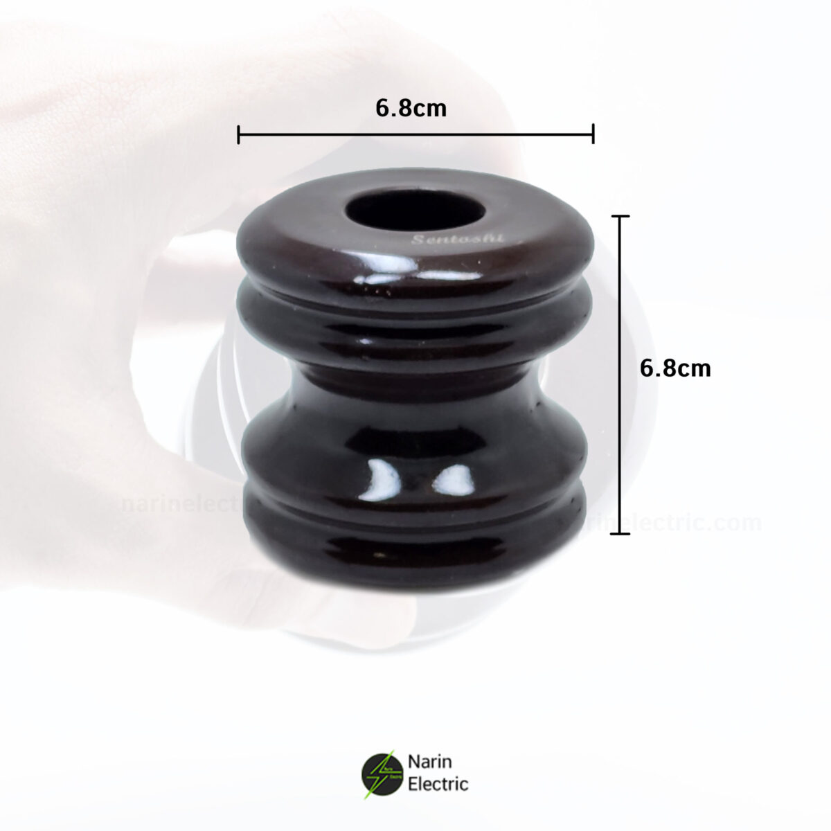 ลูกถ้วย Sentoshi ลูกรอก ลูกแร็คไฟฟ้า 68*68mm